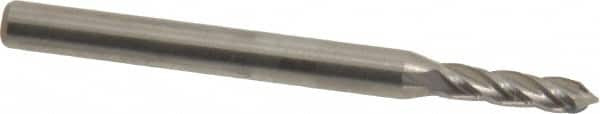 Melin Tool 3/32" Diam, 3/8" LOC, 4 Flute, 90° Point Angle, Solid ...