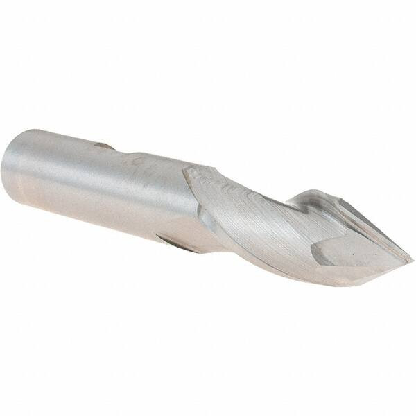 Melin Tool 1/2" Diam, 1-1/4" LOC, 2 Flute, 60° Point Angle, Cobalt ...