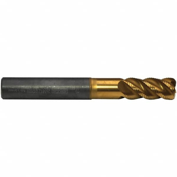 EMUGE-FRANKEN 8mm Diam, Fine Pitch, 19mm LOC, 4 Flute Solid Carbide 1mm ...
