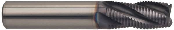 Guhring 3/4" Diam, Fine Pitch, 1-5/8" LOC, 4 Flute Solid Carbide ...