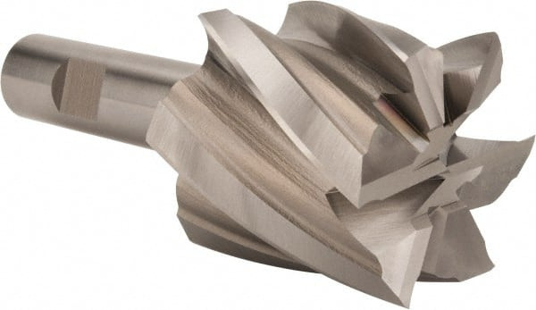 Hertel 2", 2" LOC, 3/4" Shank Diam, 4-1/2" OAL, 6 Flute, Cobalt Square ...
