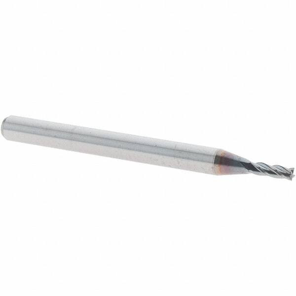 Made in USA Square End Mill .060 X .180 LOC 4FL TICN CARB END MILL ...