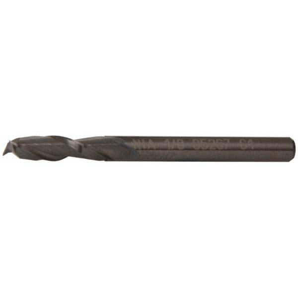 Niagara Cutter 1/8", 1/2" LOC, 1/8" Shank Diam, 1-1/2" OAL, 2 Flute ...