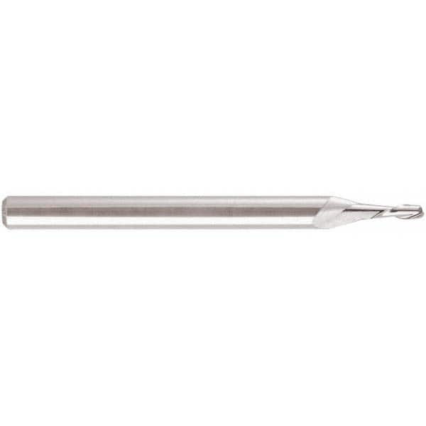 Niagara Cutter 0.025", 0.075" LOC, 1/8" Shank Diam, 1-1/2" OAL, 2 Flute ...