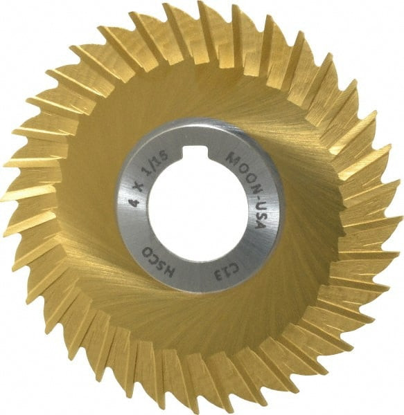 Made in USA 4" Diam x 1/16" Thick Straight Tooth Side Chip Saw 1" Arbor ...