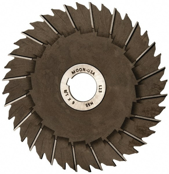Made in USA 6" Diam x 1/8" Thick Staggered Tooth Side Chip Saw 1" Arbor ...