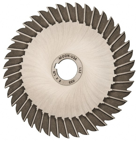 Made in USA 8" Diam x 1/8" Thick Straight Tooth Side Chip Saw 1-1/4 ...