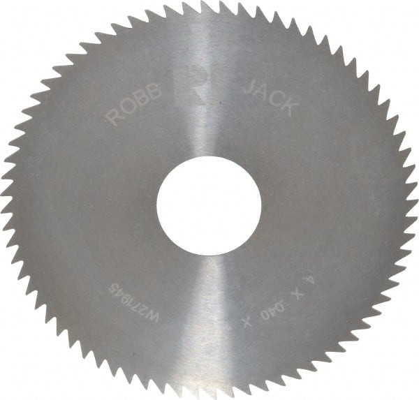 RobbJack 4 x 0.04", 1" Arbor, 72-Tooth Solid Carbide Slitting ...