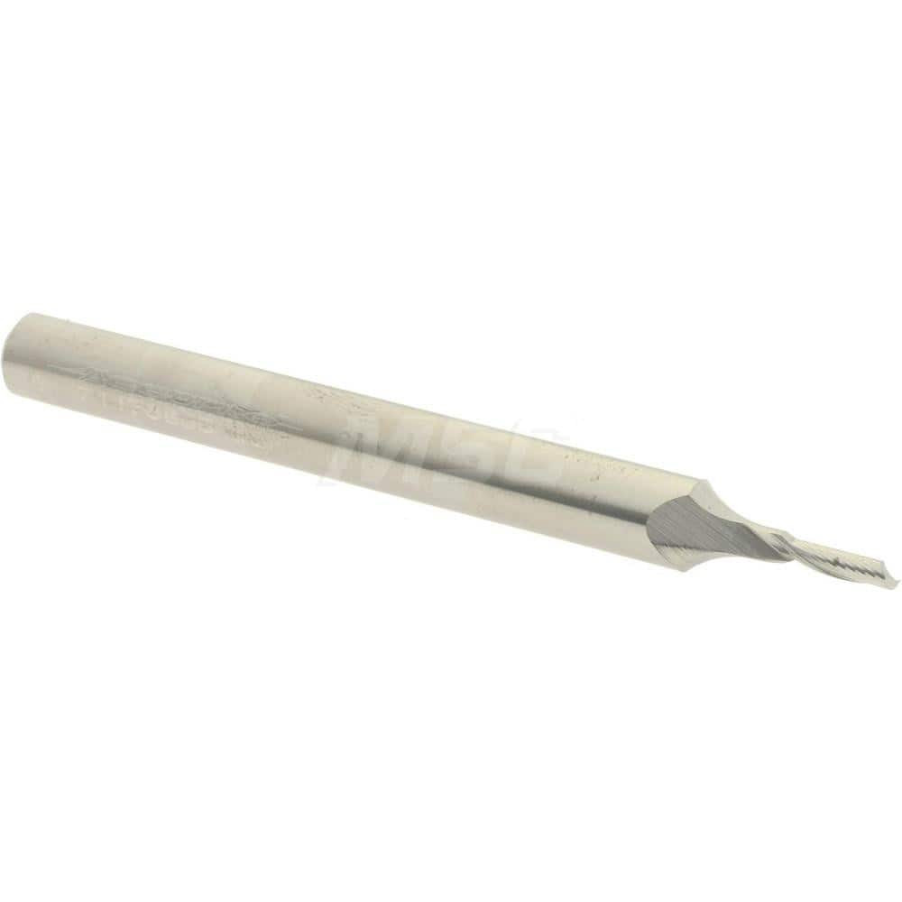 Accupro 2mm Diam RH Solid Carbide 1-Flute Single Edge Upcut Spiral ...