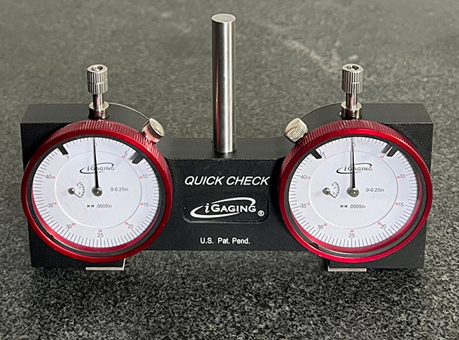 iGaging EZ Trim Quick Check Spindle Square Gauge - 400-QC-05| Penn Tool ...