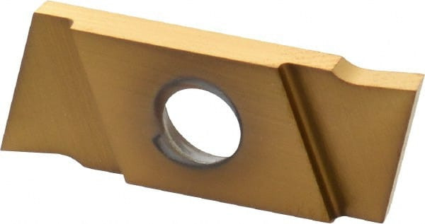 Nikcole GIE 7 GP 1.5 R R GOLD Carbide Cutoff Insert TiN Finish, 7° RH ...