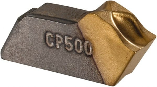 Seco Tools 150.10-3N-14 CP500 Carbide Cutoff Insert TiAlN/TiN Finish, 6 ...