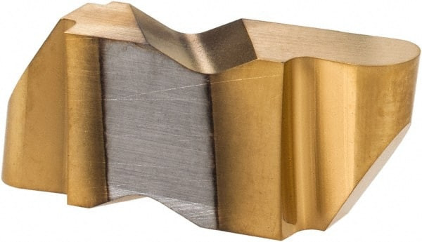 Hertel IR3078R HC120 Carbide Grooving Insert TiN Finish, RH, 3.96mm ...