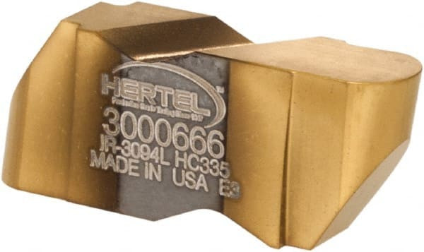 Hertel IR3094L HC335 Carbide Grooving Insert TiN Finish, LH, 4.8mm ...