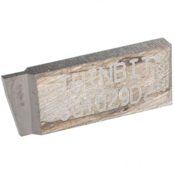 THINBIT DM2.029W Carbide Grooving Insert Uncoated, Neutral, 0.029 ...