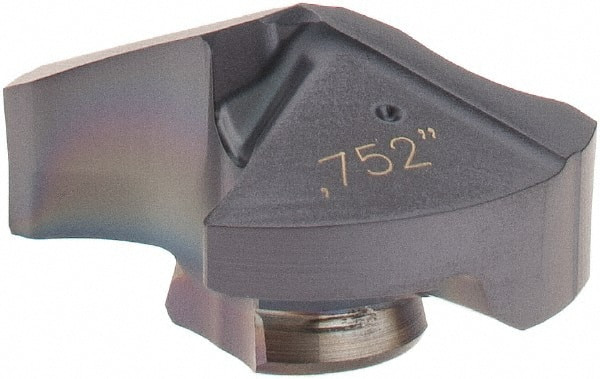 Iscar IDI0752SG IC908 Carbide Replaceable Tip Drill TiAlN Finish, 140 ...