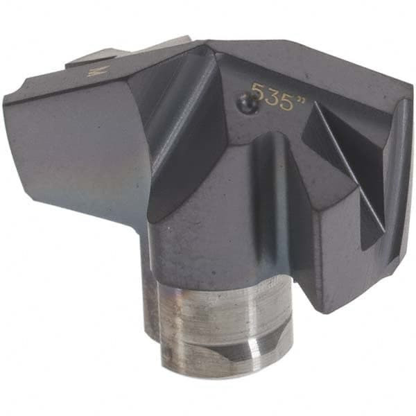 Iscar ICM0535 IC908 Carbide Replaceable Tip Drill TiAlN Finish, 140 ...