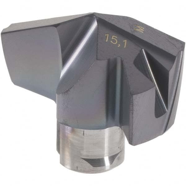Iscar ICM0594 IC908 Carbide Replaceable Tip Drill TiAlN Finish, 140 ...