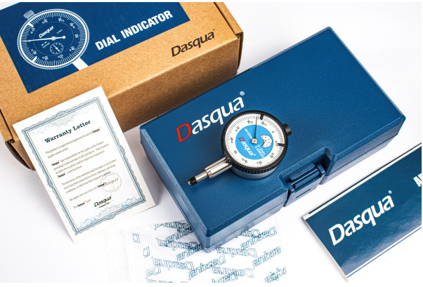 Dasqua Flat Back Mini Metric Dial Indicator, 0-5mm Range - 5121-1102 ...
