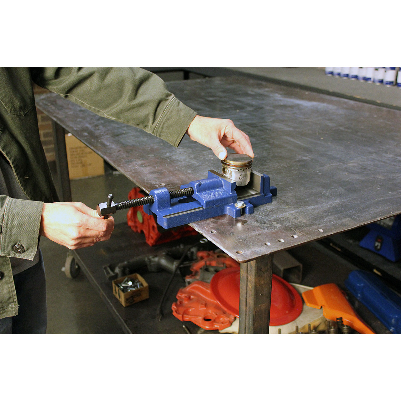 Yost Model 3D 3-1/2 Inch General Purpose Drill Press Vise - 56435| Penn ...