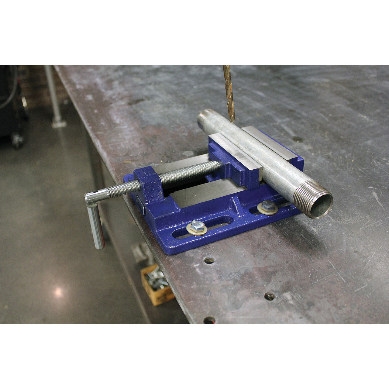 Drill Press 2 Pack 4 Inch Light Duty Vise, Metal Iron Press