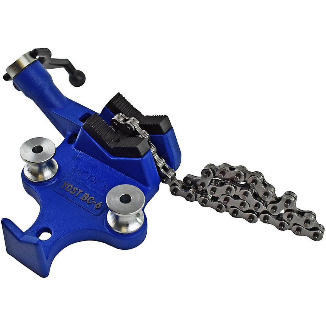 Yost Model BC-6HD 6 Inch Heavy Duty Chain Pipe Vise - 56949| Penn Tool ...