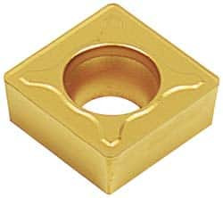 Hertel CCMT32505LF HC210 Carbide Turning Insert TiN Finish, Neutral, 9 ...