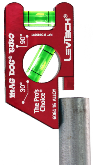LevTech Mad Dog® Two Electrician’s Conduit Bending Levels