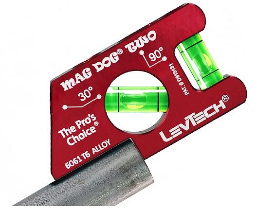 LevTech Mad Dog® Two Electrician’s Conduit Bending Levels