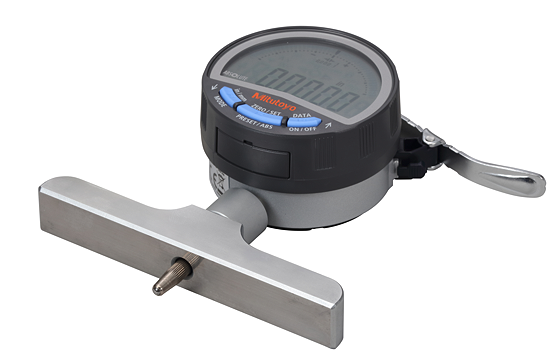 Mitutoyo Digital Depth Gauge - Range 0-8", 0,0005", 101,6mm Base - 547-218A| Penn Tool Co., Inc