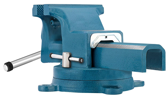 Kanca Fortissimo Parallel Vise, 5" Jaw Width, 6" Jaw Opening, 2.5" Jaw ...