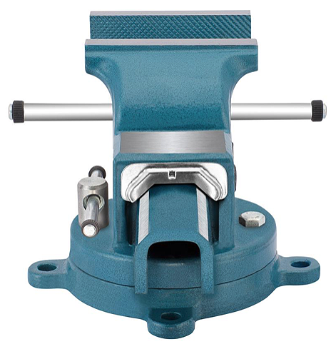 Kanca Fortissimo Parallel Vise, 5" Jaw Width, 6" Jaw Opening, 2.5" Jaw ...