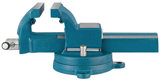 Kanca Fortissimo Parallel Vise, 5" Jaw Width, 6" Jaw Opening, 2.5" Jaw ...