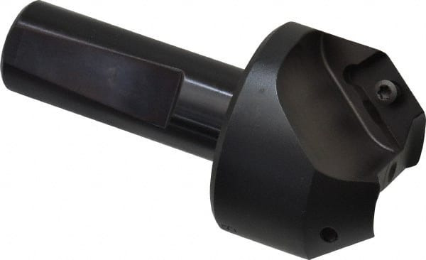 KYOCERA 37.5° Lead Angle, 1" Cut Diam, Indexable & Chamfer End Mill ...