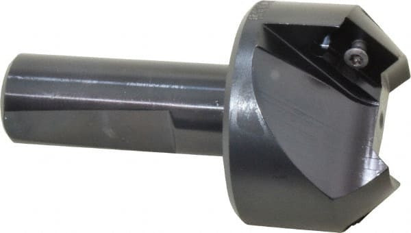 KYOCERA 45° Lead Angle, 1" Cut Diam, Indexable & Chamfer End Mill Takes ...