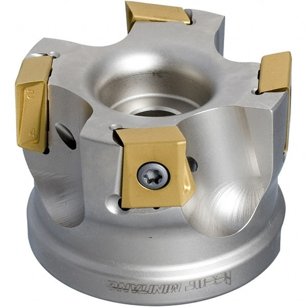 Iscar 2-1/2" Cut Diam, 1" Arbor Hole Diam, 0.63" Max Depth, Indexable ...