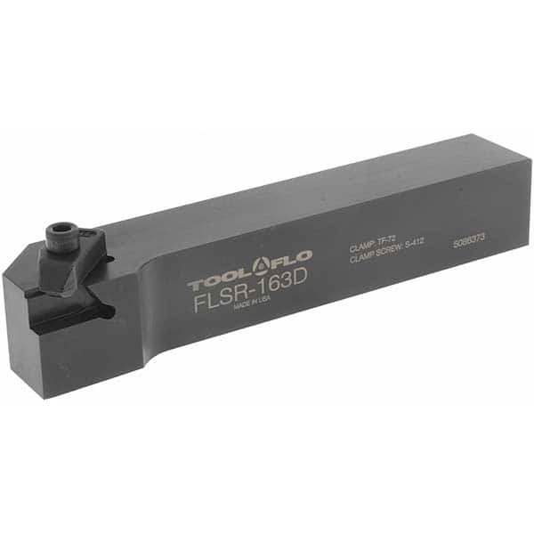 Tool-Flo 6" OAL Right Hand External Indexable Threading Toolholder 1" x ...