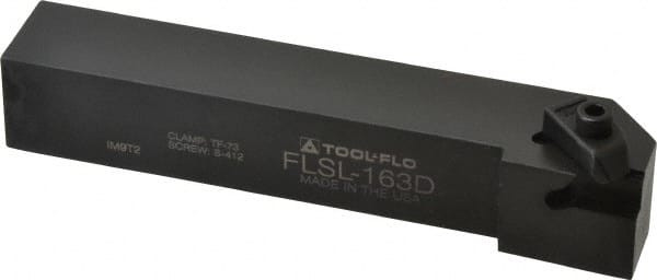 Tool-Flo 6" OAL Left Hand External Indexable Threading Toolholder 1" x ...