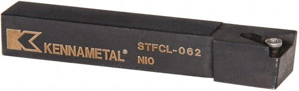 Kennametal LH STFC 0° Neutral Rake Indexable Turning Toolholder 3/8" x 3/8" Shank, Takes TC..21. ...