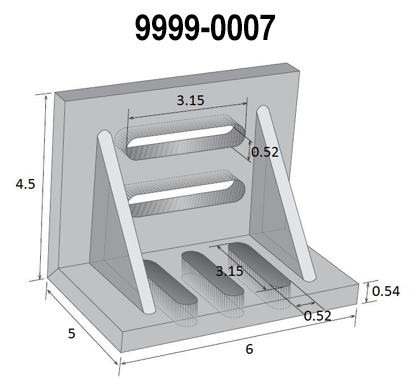 Precise Slotted Angle Plate & 1-2-3 Block Set Matched Pair Combo Sets ...
