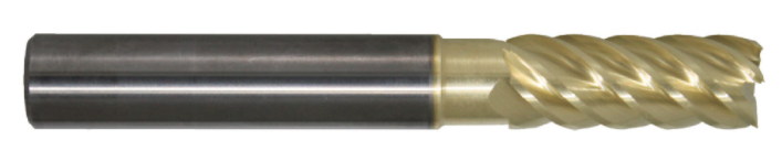 Promax 6 Flute Variable Helix ZrN Coated Single End Mills