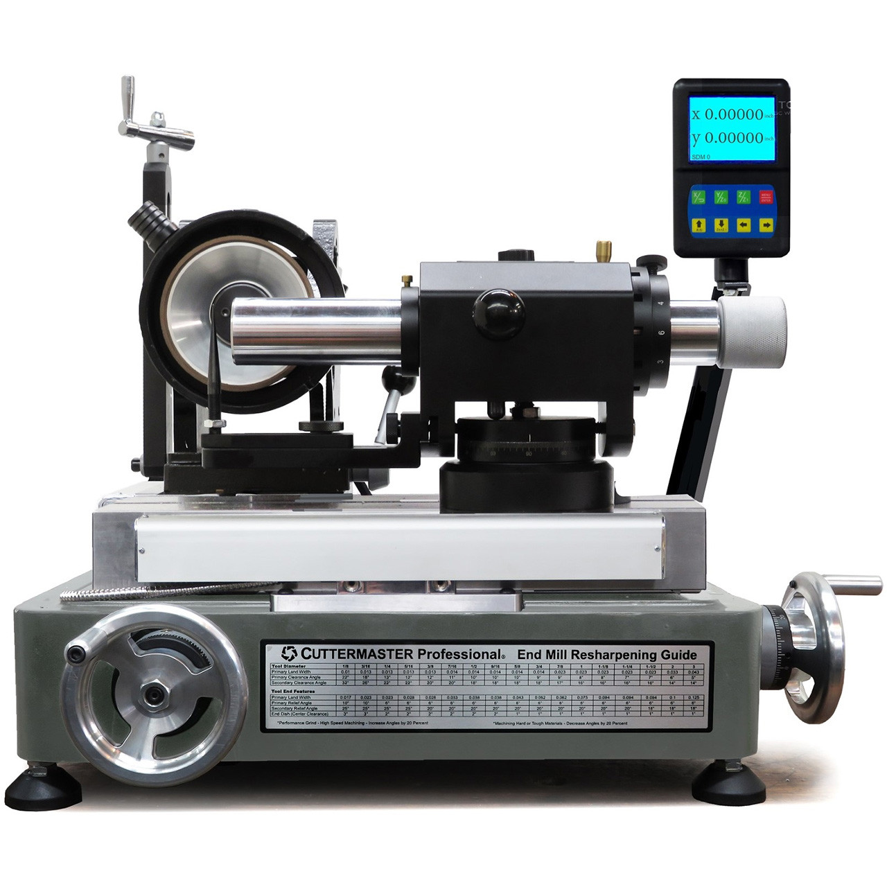 Cuttermaster Professional Basic End Mill Grinder/Sharpener, Variable ...