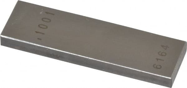 Value Collection 0.1001" Rectangular Steel Gage Block Accuracy Grade AS ...