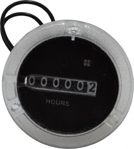 Trumeter 6 Digit Wheel Display Hour Meter No Reset 710-0002 - 00208967 ...