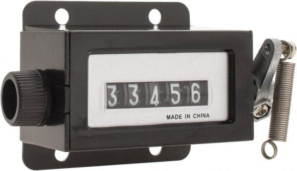 Value Collection 5 Digit Mechanical & Digital Display Counter Rotary ...