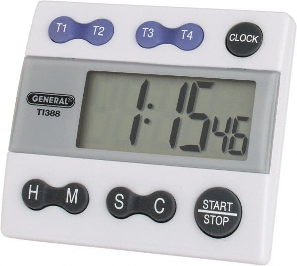 General 4 Channel Timer White TI388 - 86499274| Penn Tool Co., Inc