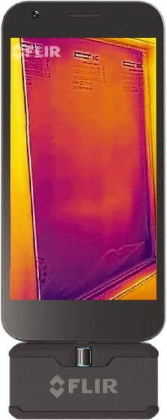 FLIR -4 to 752°F (-20 to 400°C) Thermal Imaging Camera Iphone Display ...