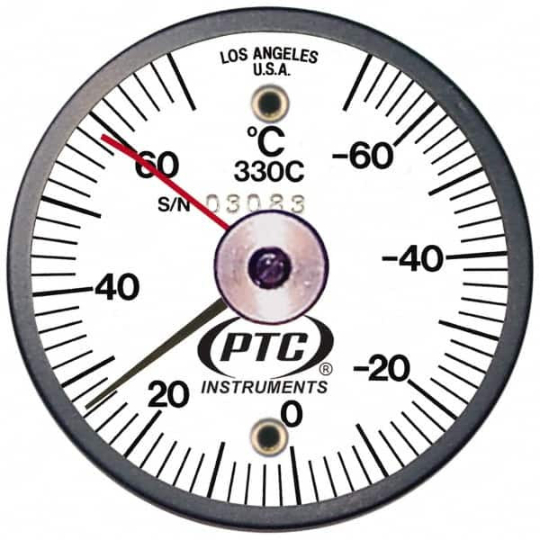 PTC Instruments -70 to 70°C, 2 Inch Dial Diameter, Dual Magnet Mount ...