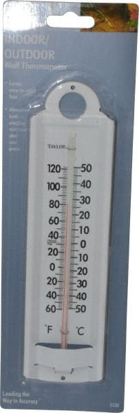 Taylor USA -40 to 120°F, Window and Wall Thermometer 9 Inch Long 5135N ...