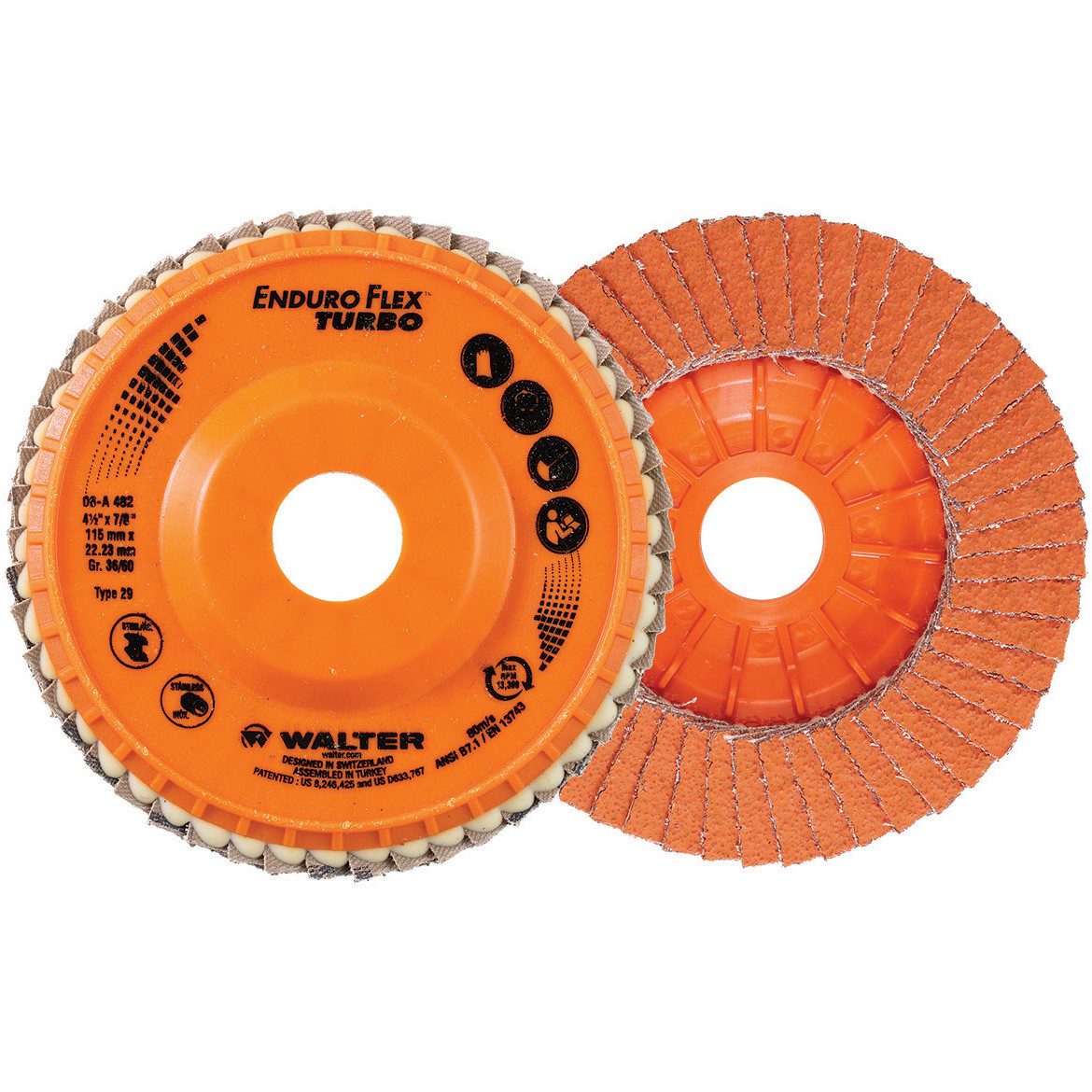 Walter Surface Technologies ENDURO-FLEX Turbo™ Blending Discs| Penn ...